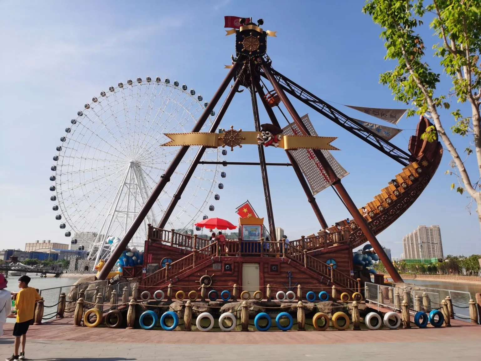 Pirate Viking Ship Ride For Sale - Swinging Boat Ride