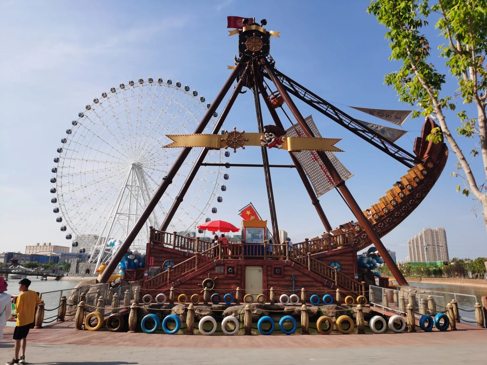 Pirate Viking Ship Ride For Sale - Swinging Boat Ride
