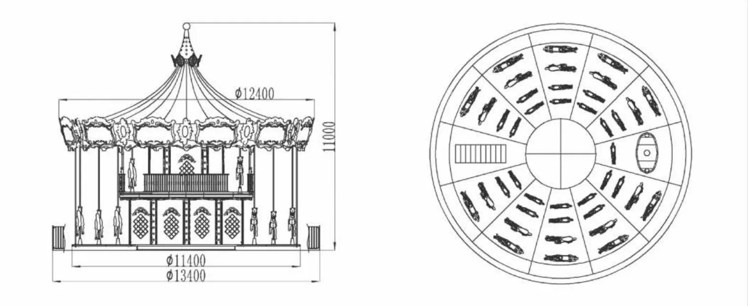 Double Decker Carousel For Sale - European Style & Cheap Price