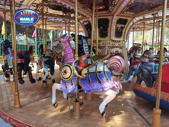 Difference between a Merry Go Round and Carousel - Wanle