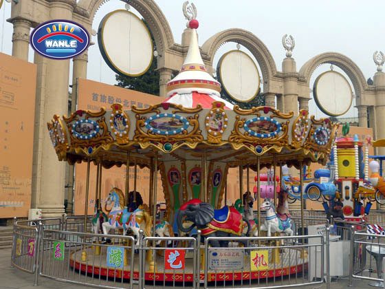 Amusement Park Carousel - Trusted By 3600 Theme Parks
