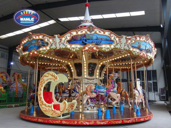 Amusement Park Carousel - Trusted By 3600 Theme Parks