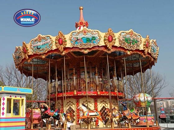 Carousel Rides For Sale Manufacturer, Supplier in China - Wanle
