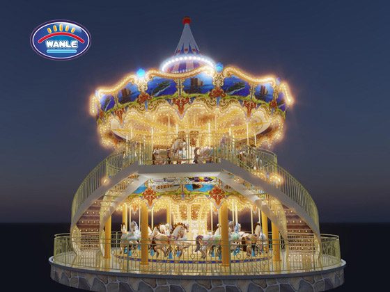 Amusement Park Carousel - Trusted By 3600 Theme Parks